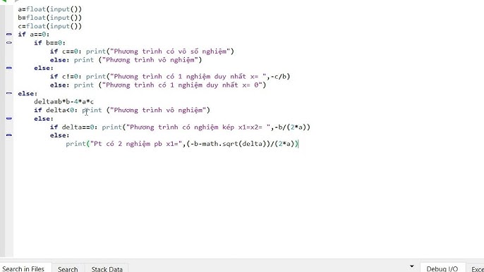Giới Thiệu Về Việc Viết Phương Trình Trong Python